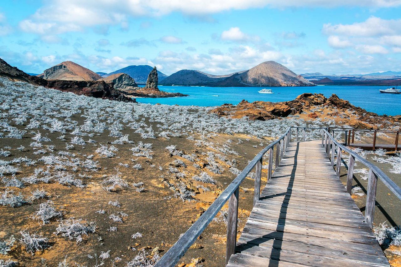 Bartolomé Island, Galapágy, Ekvádor, Tichý oceán, Destinácie, Plavby ...