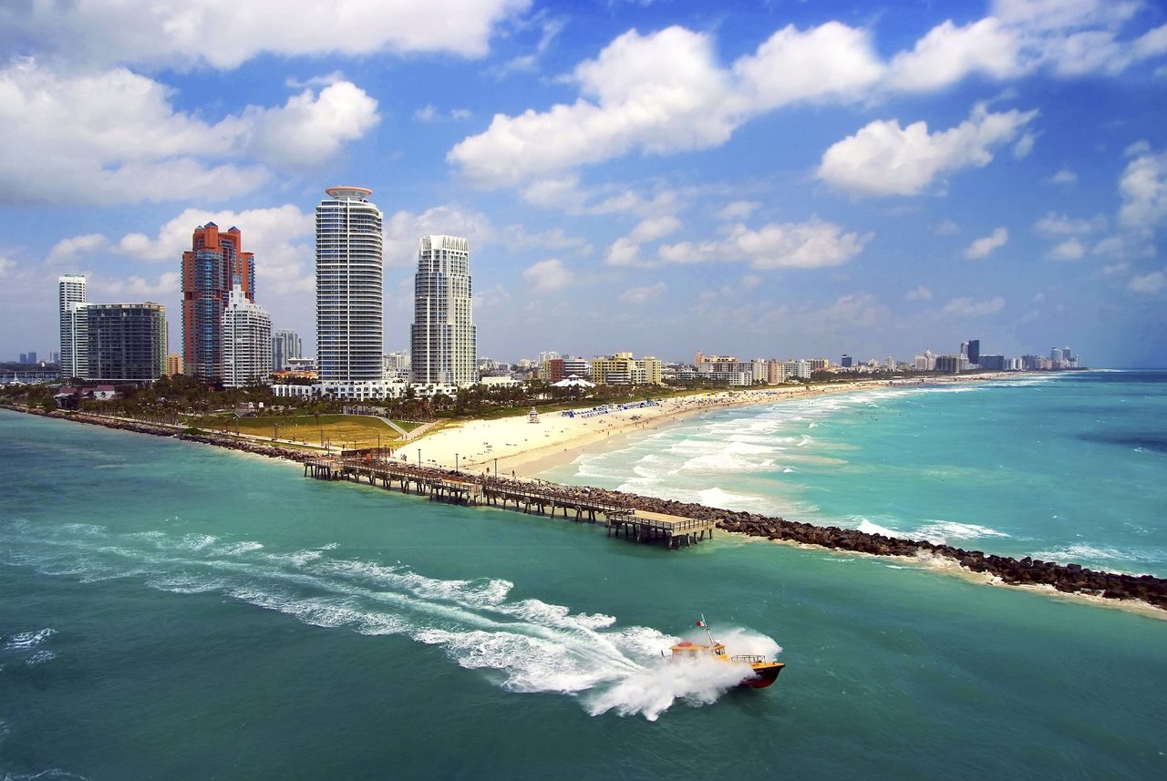Miami, USA, Severná Amerika, Destinácie, Plavby loďou po celom svete ...
