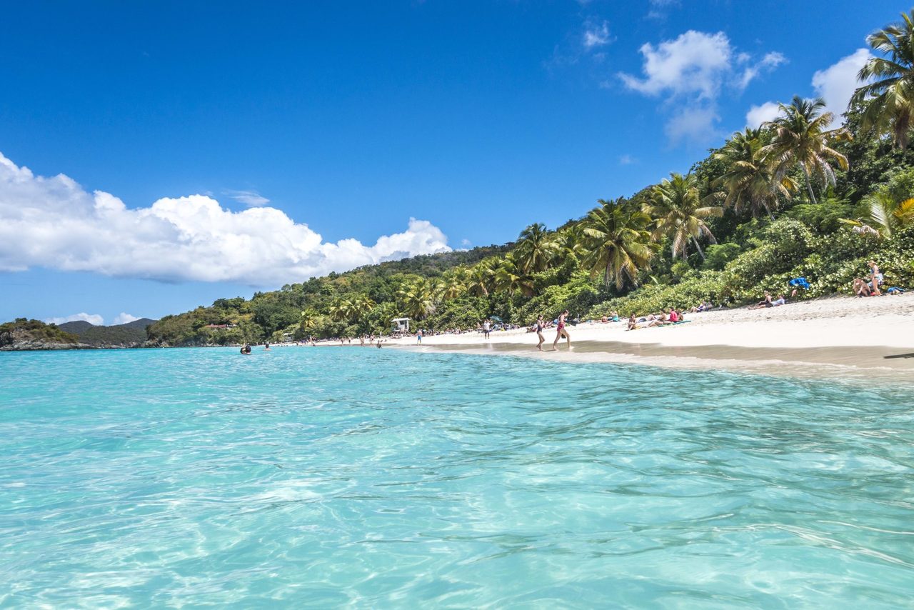 Road Town, Britské Panenské ostrovy, Veľká Británia, Karibské more ...