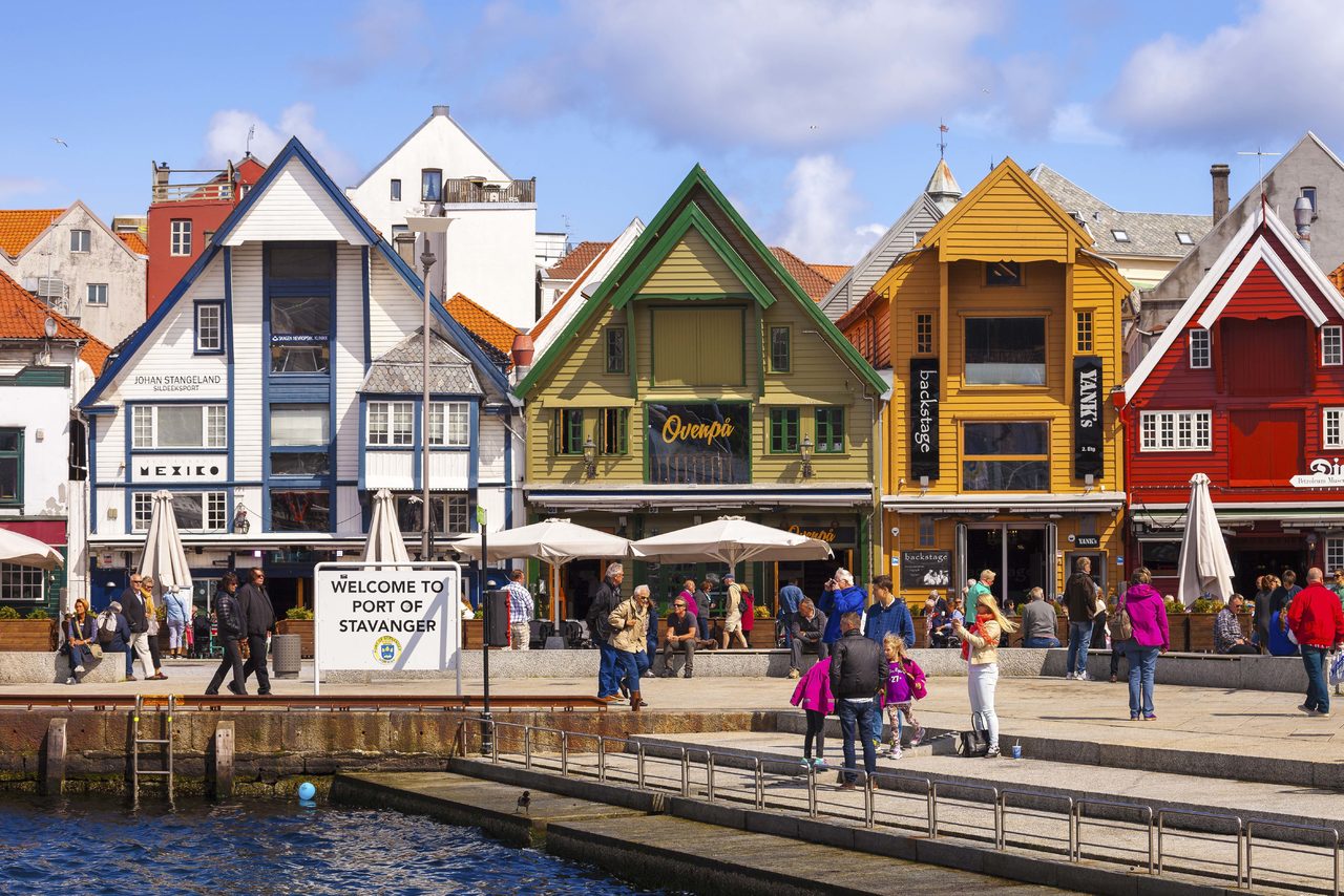 Stavanger, Nórsko, Severné, Baltské a Nórske more, Destinácie, Plavby ...
