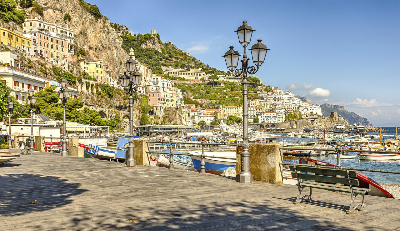 Amalfi, Taliansko, Stredozemné more, Destinácie, Plavby loďou po celom ...